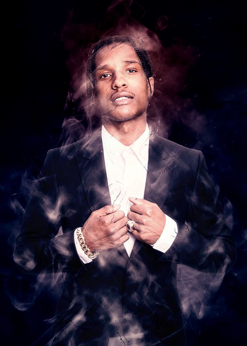 'ASAP Rocky' Poster by DTW GROUP | Displate
