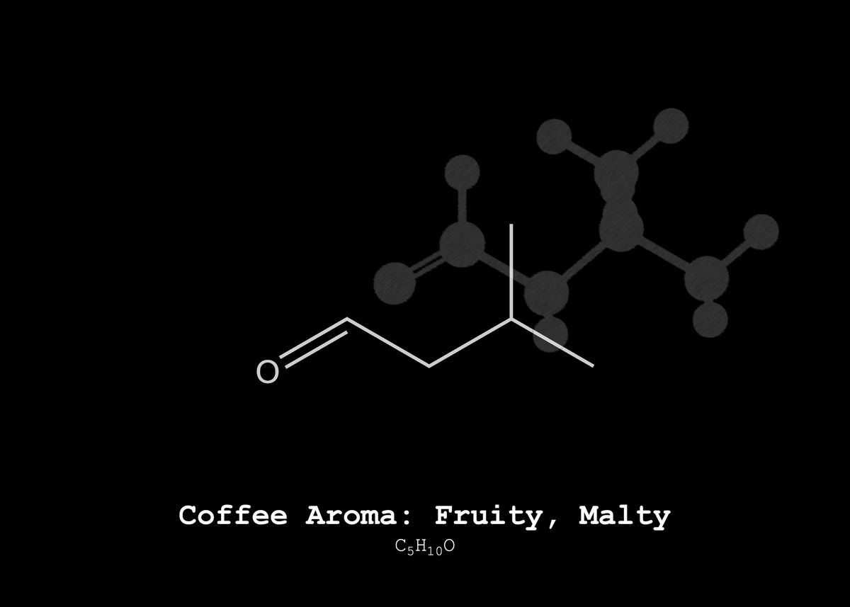 'Coffee Fruity Malty' Poster by ChemECool | Displate