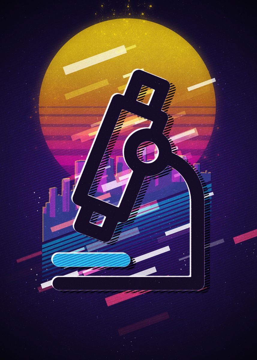 'scientist' Poster, picture, metal print, paint by Moranroy | Displate