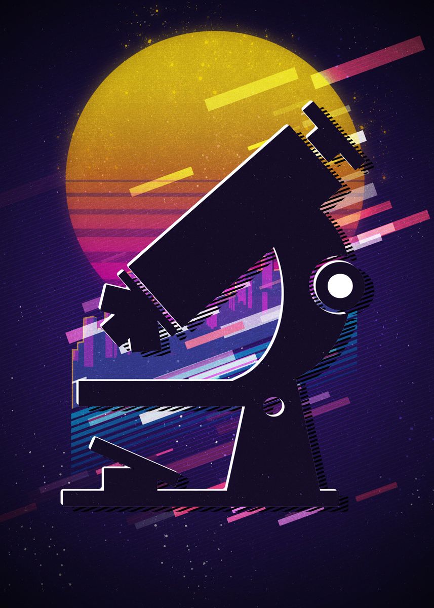 'scientist' Poster, picture, metal print, paint by Moranroy | Displate