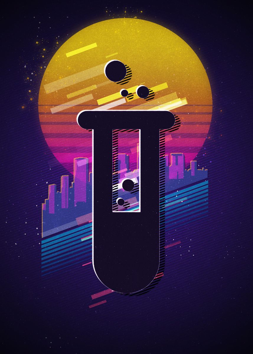 'scientist' Poster, picture, metal print, paint by Moranroy | Displate