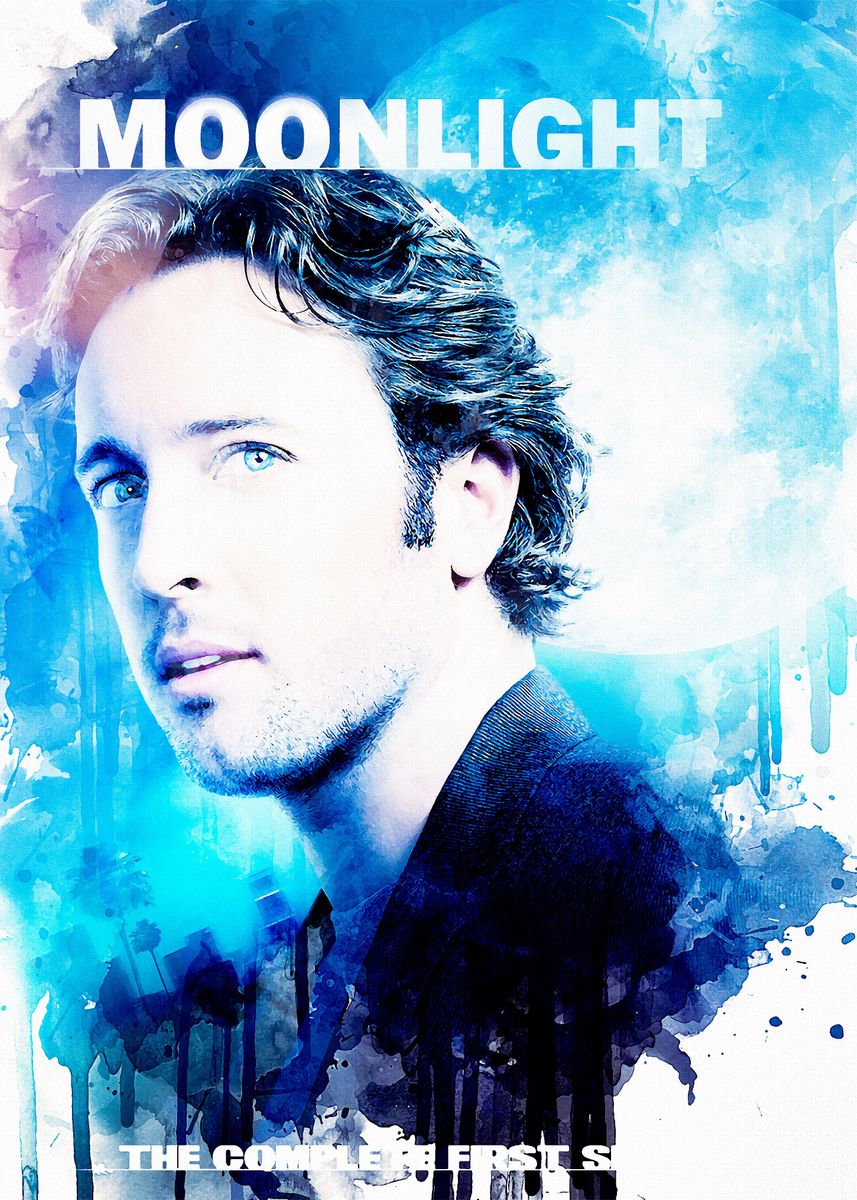 'Moonlight' Poster, picture, metal print, paint by Jeffery Anabelle ...