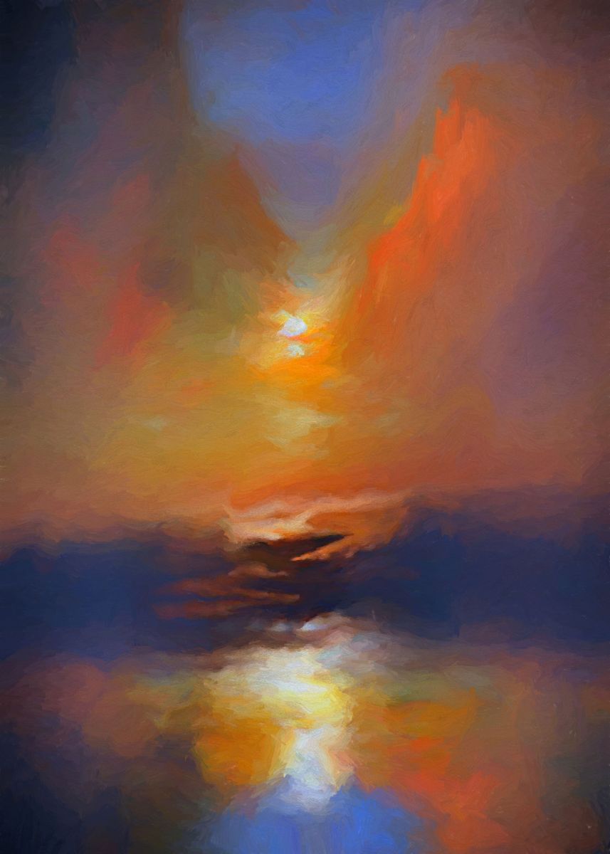'Sunset Colors' Poster by aestevez | Displate