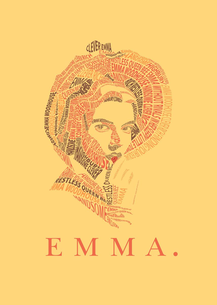 'Emma Poster' Poster, picture, metal print, paint by kyouzins | Displate
