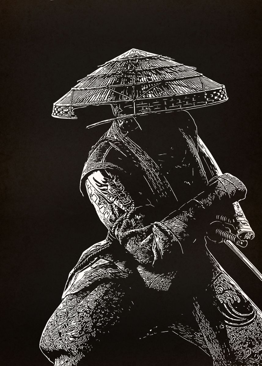 'Aramusha For Honor' Poster, picture, metal print, paint by Rian ...