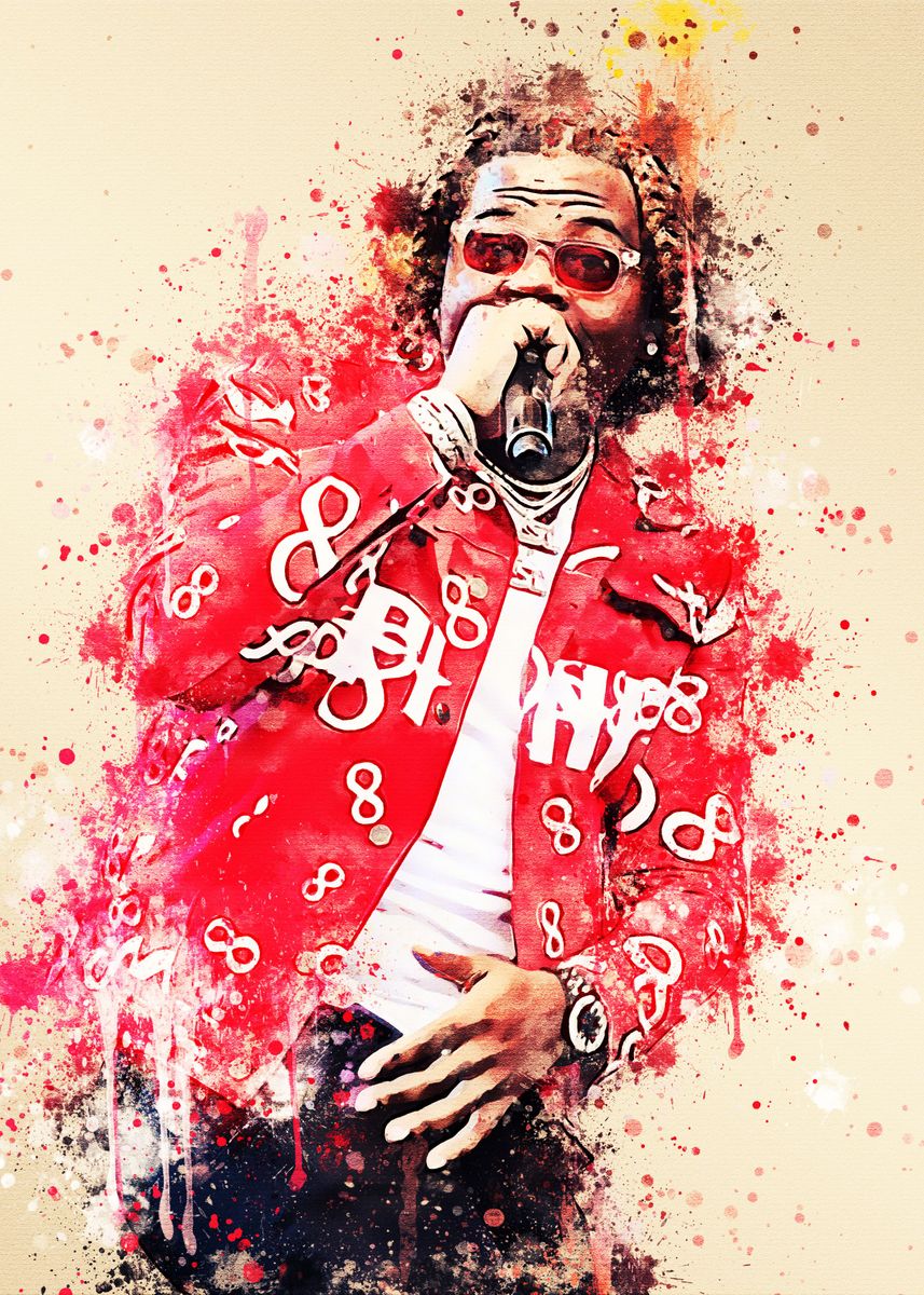 'Gunna' Poster, picture, metal print, paint by ru ke | Displate