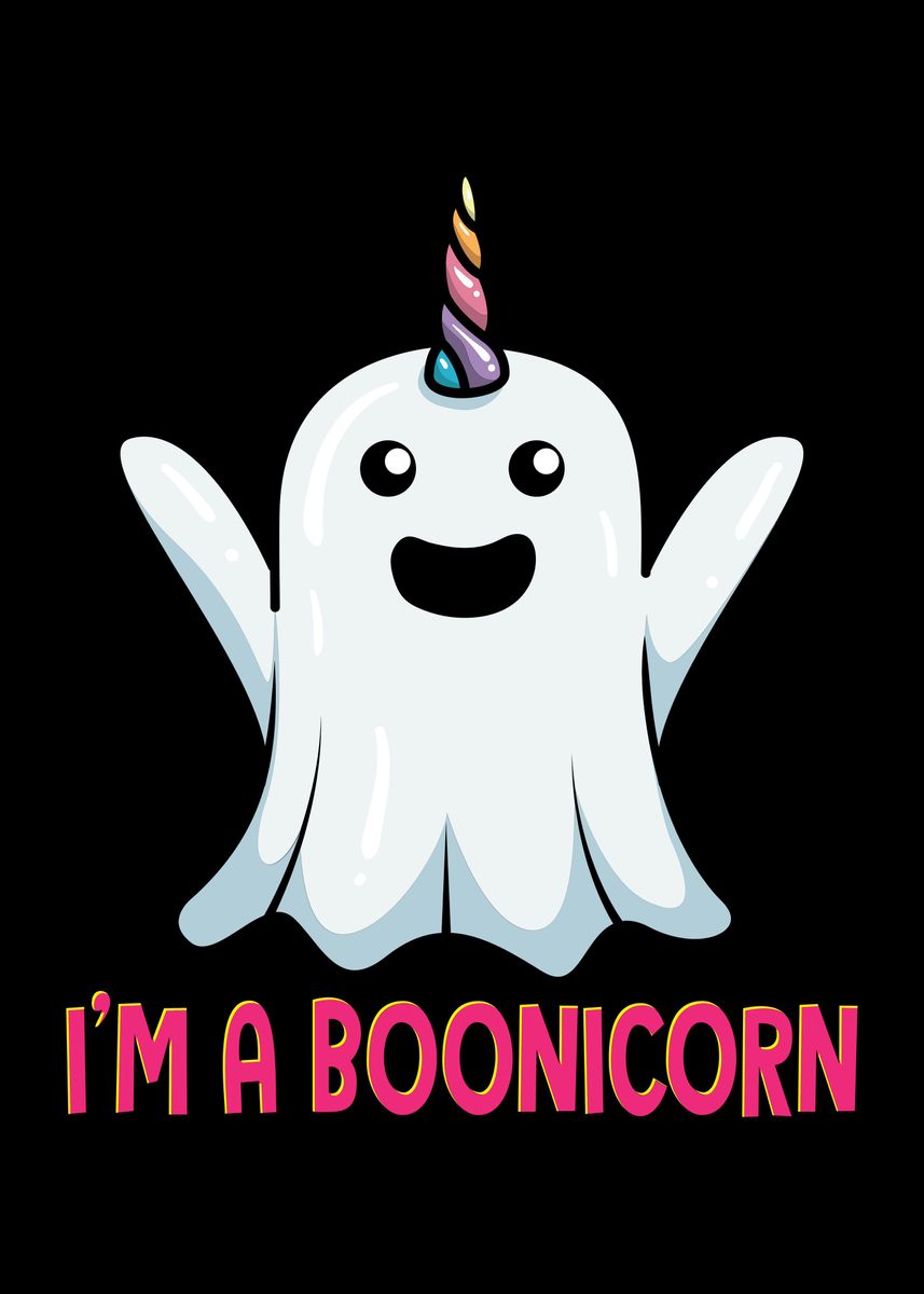 'Im A Boonicorn Unicorn' Poster, picture, metal print, paint by Timo ...