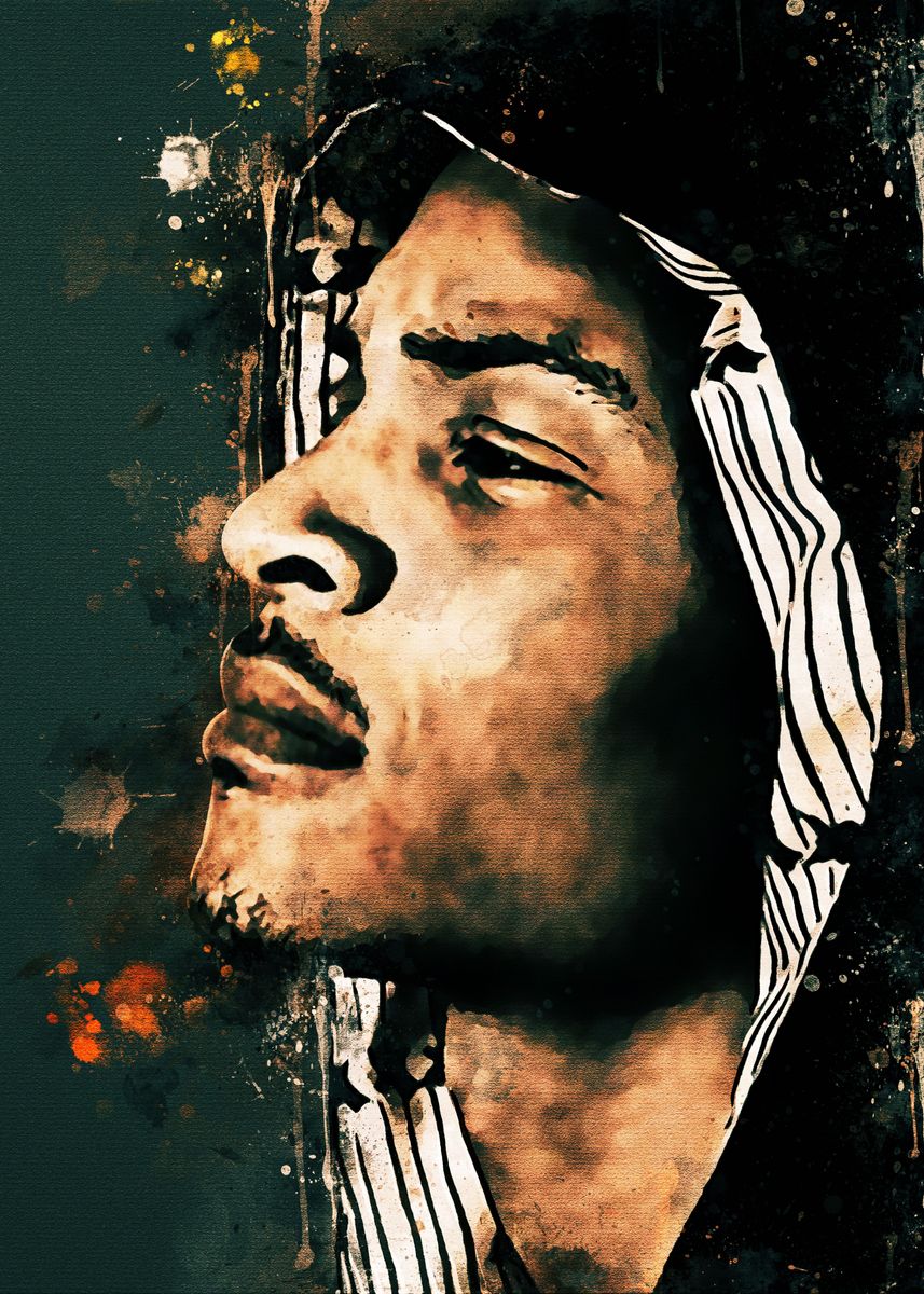 'T I' Poster, picture, metal print, paint by Brian John | Displate