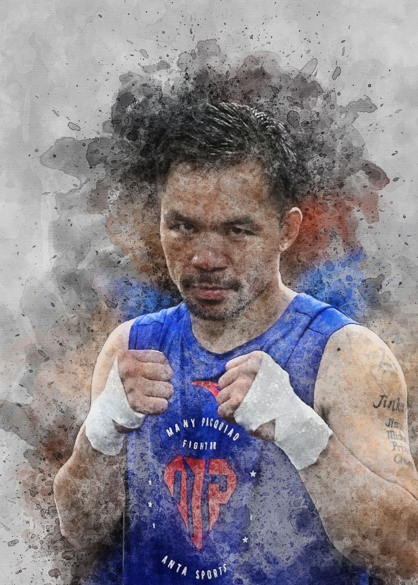 'Manny Pacquiao' Poster by ONONMADE STUDIO | Displate