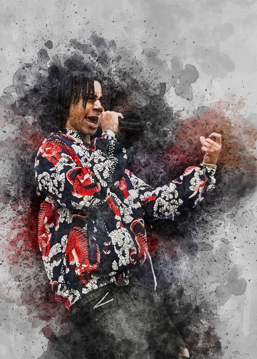 'YBN Nahmir' Poster by BQY STUDIO | Displate