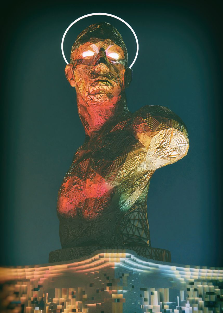 'SNOB' Poster, picture, metal print, paint by Gigi Gvalia | Displate