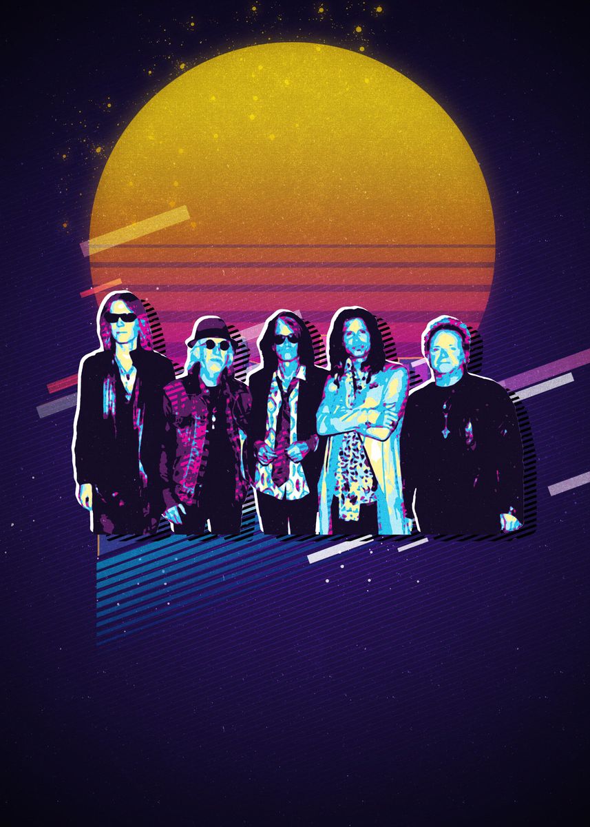'The Greatest rock bands al' Poster by Moranroy | Displate