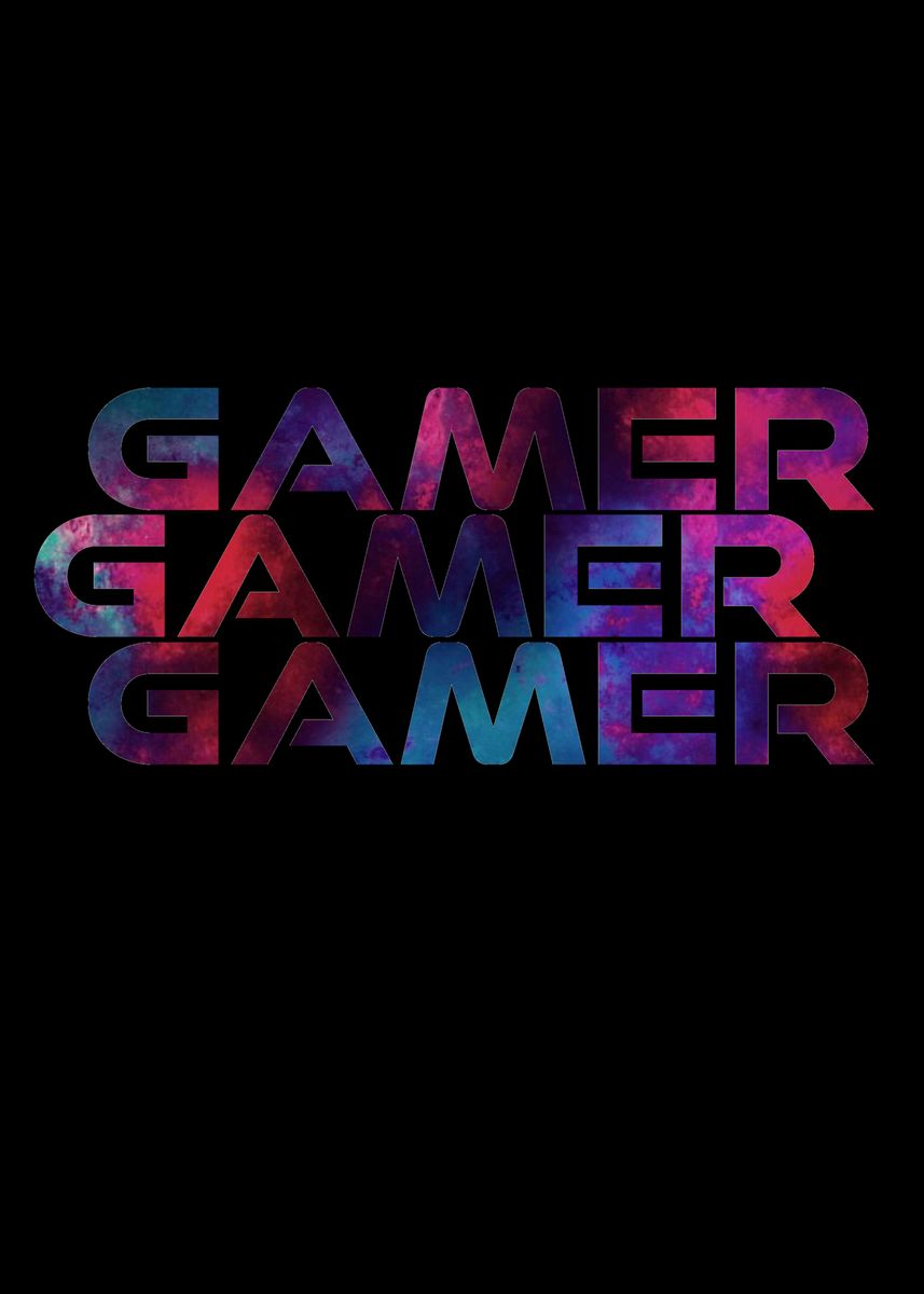 'Gamer Gift' Poster by kritich | Displate