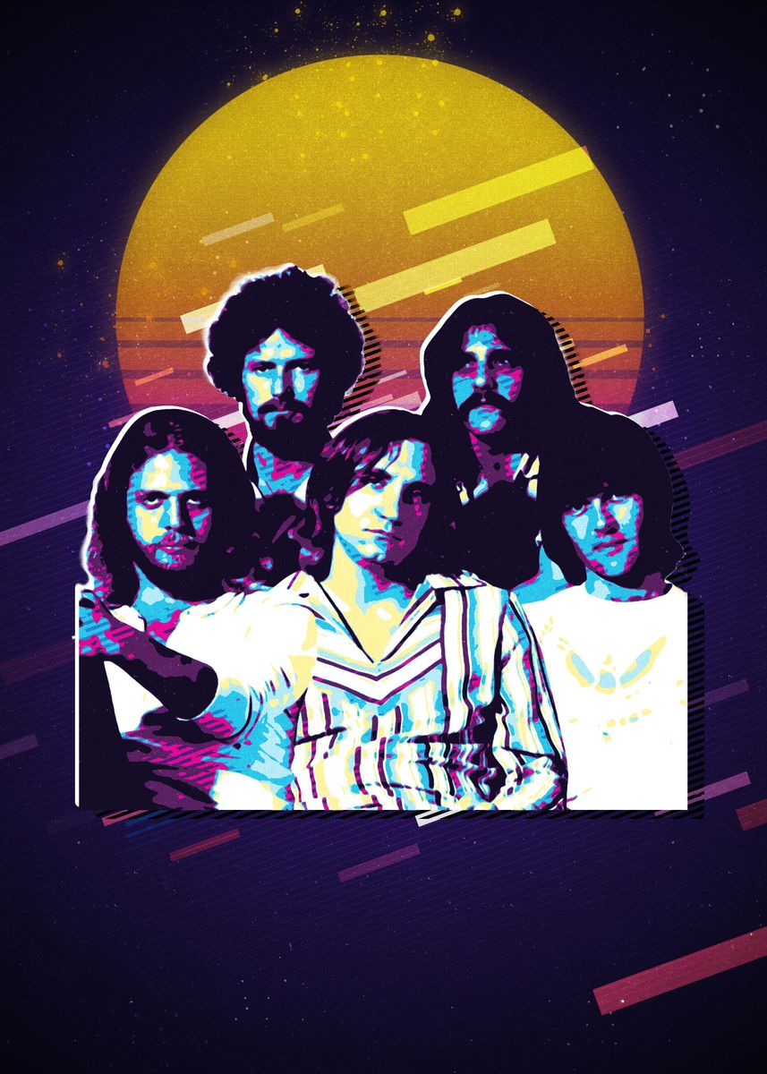 'The Greatest rock bands al' Poster by Moranroy | Displate