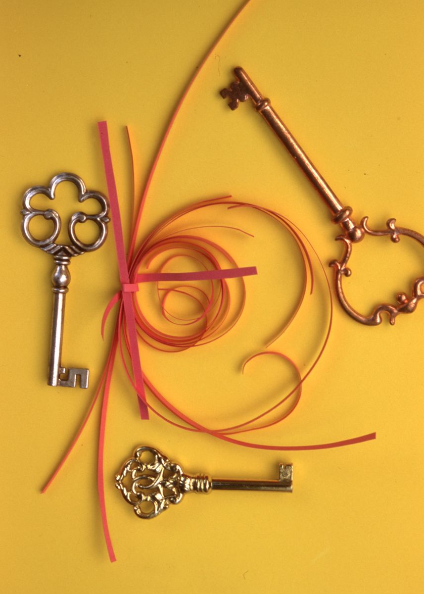 'KEYS QUILLS' Poster, picture, metal print, paint by Tamarra Tamarra ...