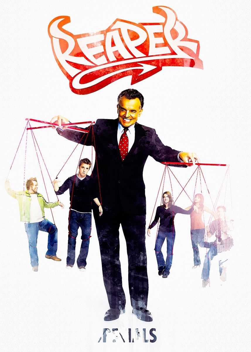 'Reaper 2' Poster, picture, metal print, paint by Kaye Luca | Displate