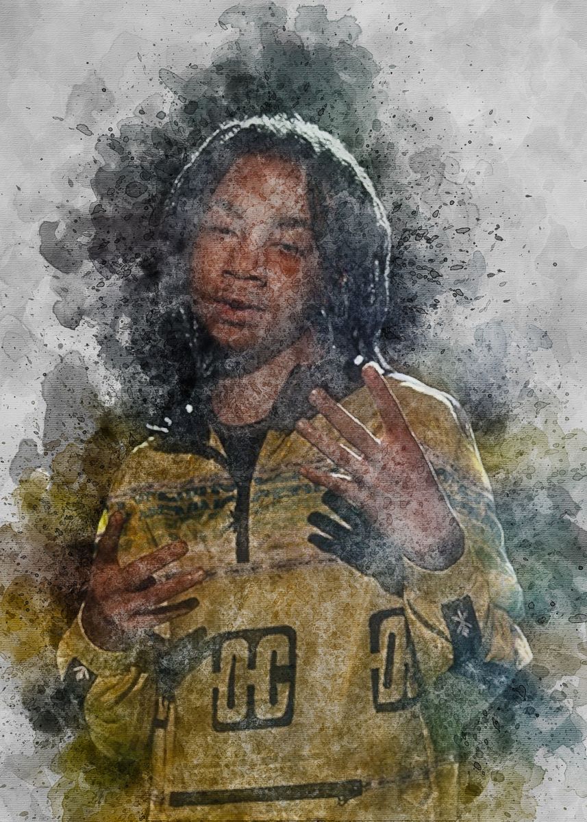 'YBN Nahmir' Poster, picture, metal print, paint by BQY STUDIO | Displate
