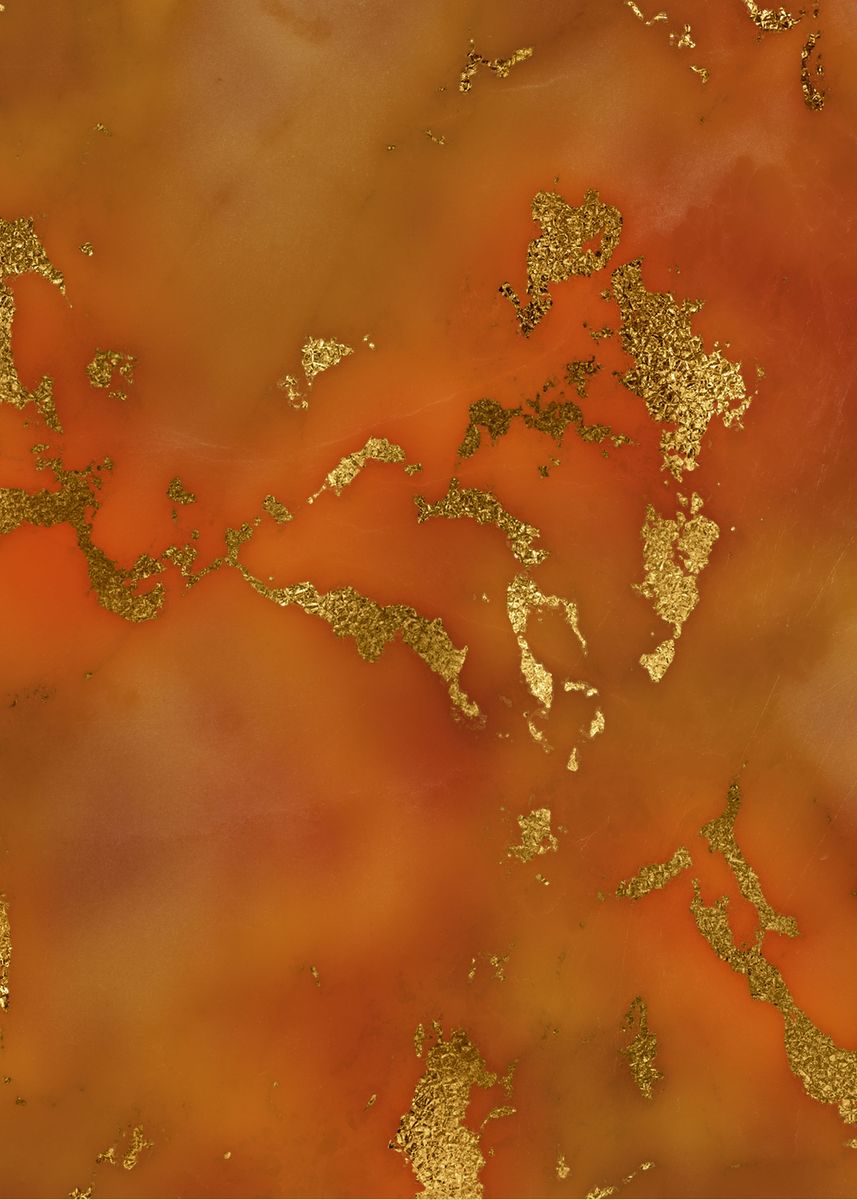 'Autumn Marble 09' Poster by Aloke Design | Displate