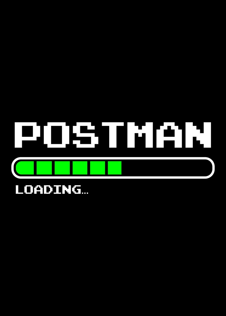 'postman' Poster by Hexor | Displate