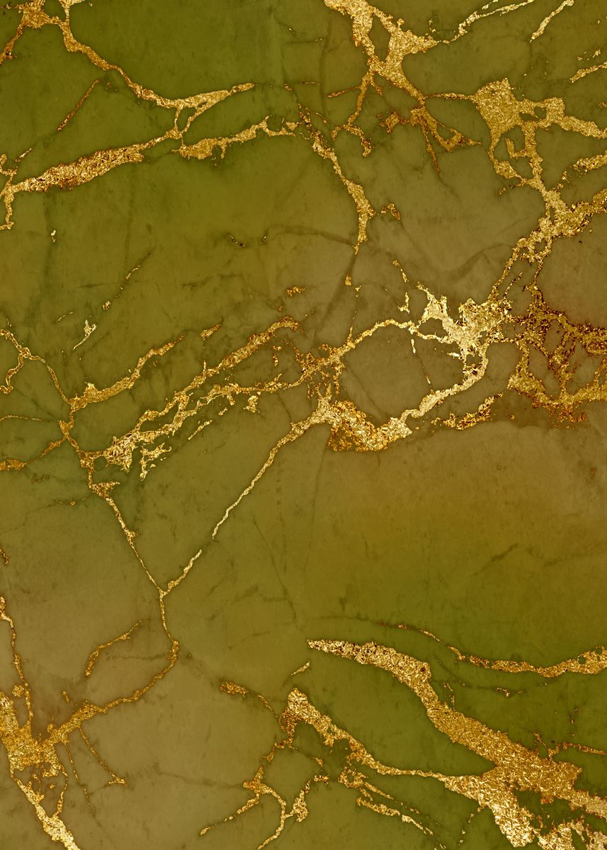 'Autumn Marble 05' Poster, picture, metal print, paint by Aloke Design ...