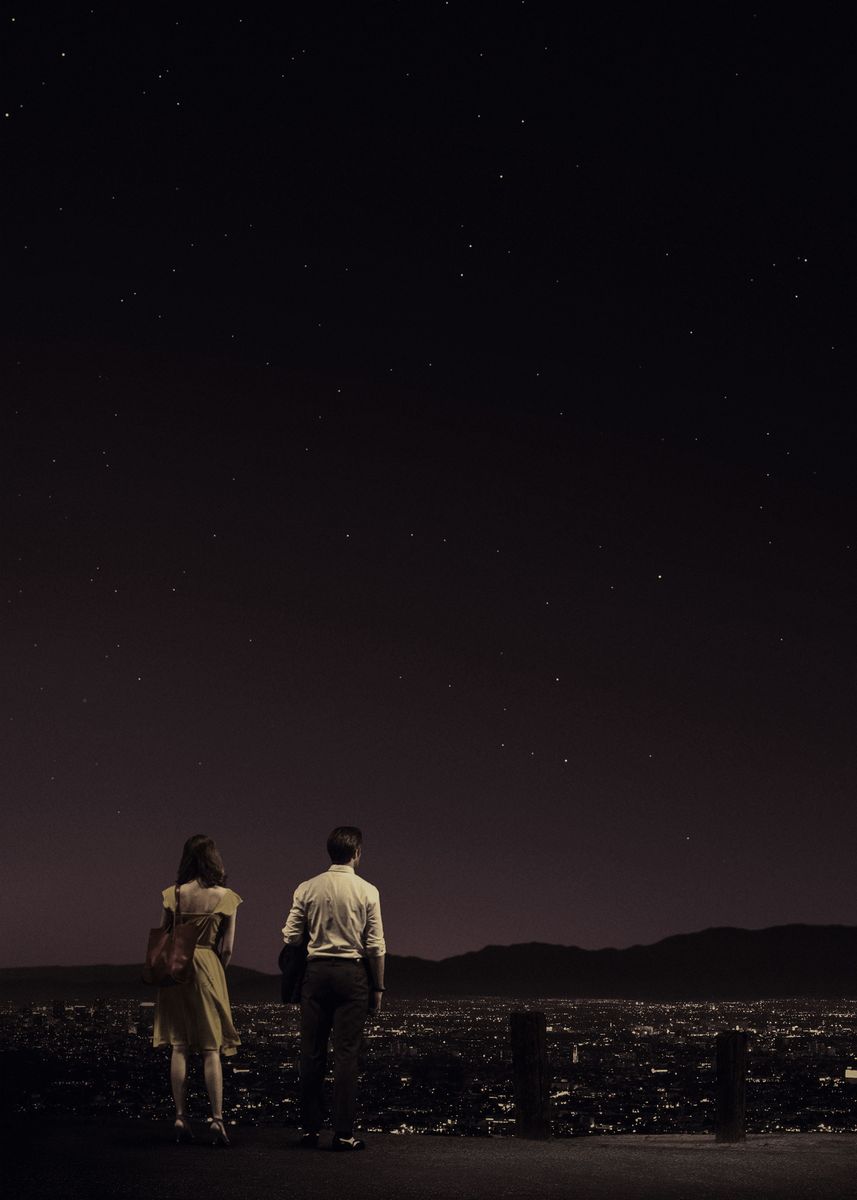 'La La land movie artwork' Poster, picture, metal print, paint by D Aym ...