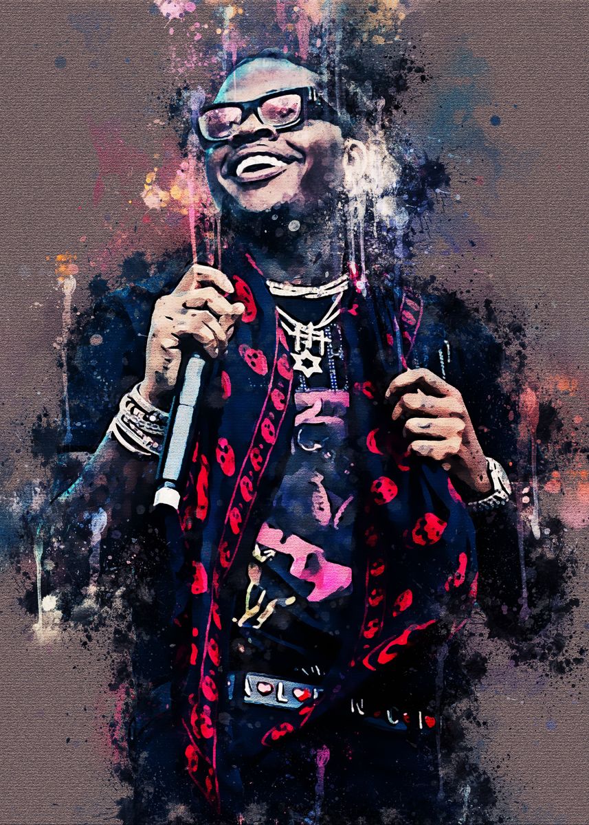 'Gunna' Poster, picture, metal print, paint by ru ke | Displate
