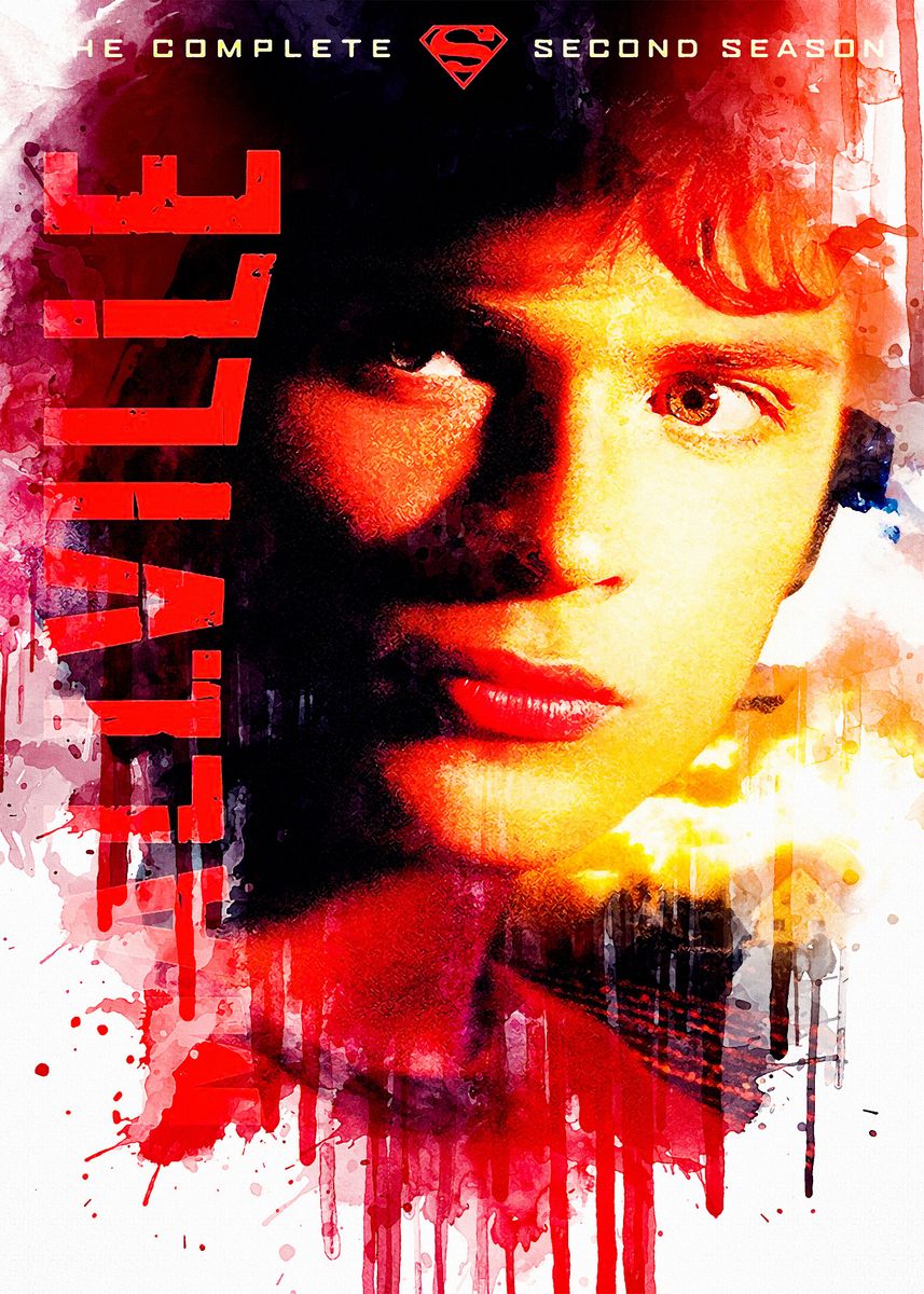 'Smallville 1' Poster, picture, metal print, paint by Vivienne Raymond ...
