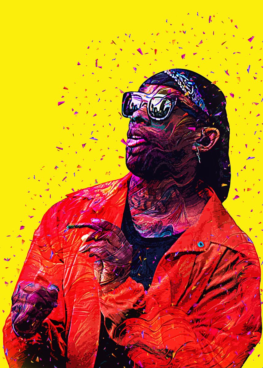 'Ty Dolla Sign Funky Series' Poster by All You Can Tee | Displate