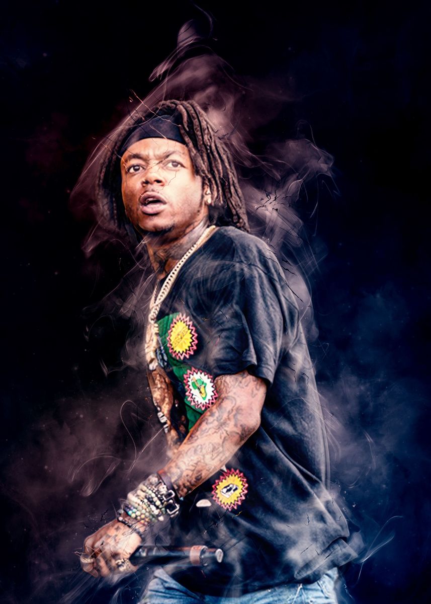 'JID' Poster, picture, metal print, paint by DTW GROUP | Displate