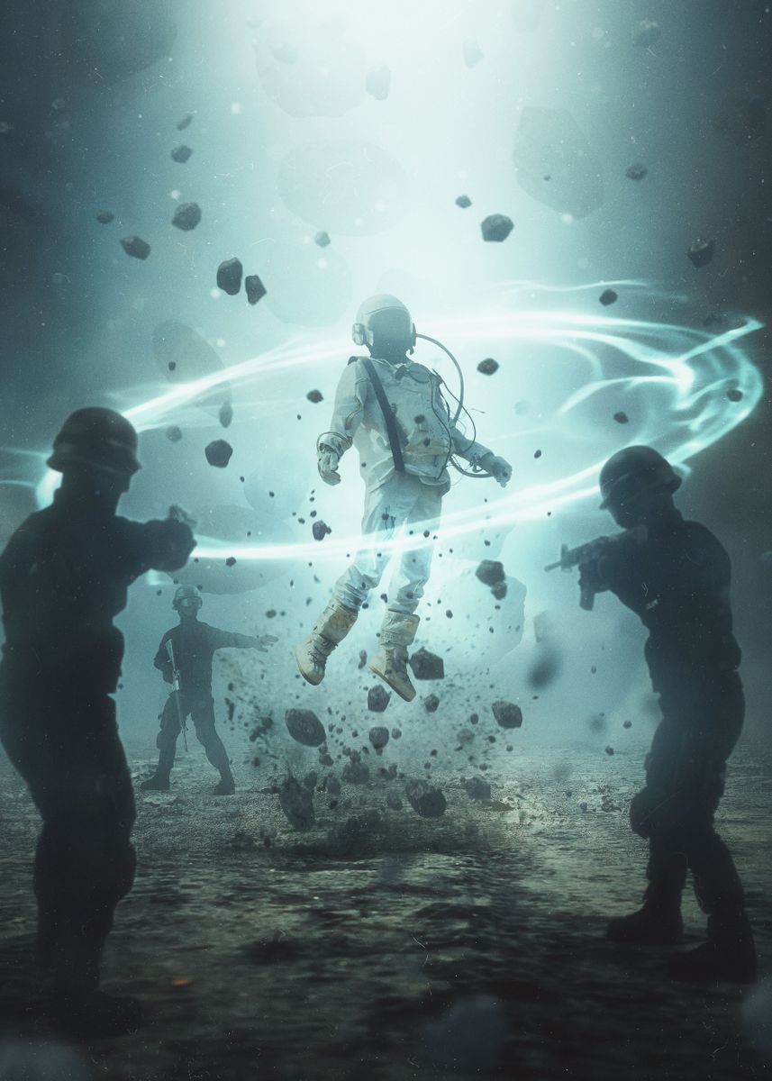 'FEAR OF POWER' Poster, picture, metal print, paint by MarcoZagara ...