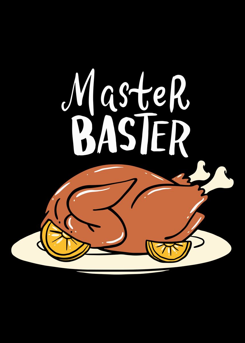 'Master Baster Masterbaster' Poster, picture, metal print, paint by Timo Bockrath | Displate