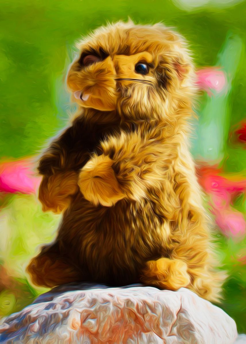 'Beaver Plushy' Poster by Armstrong | Displate