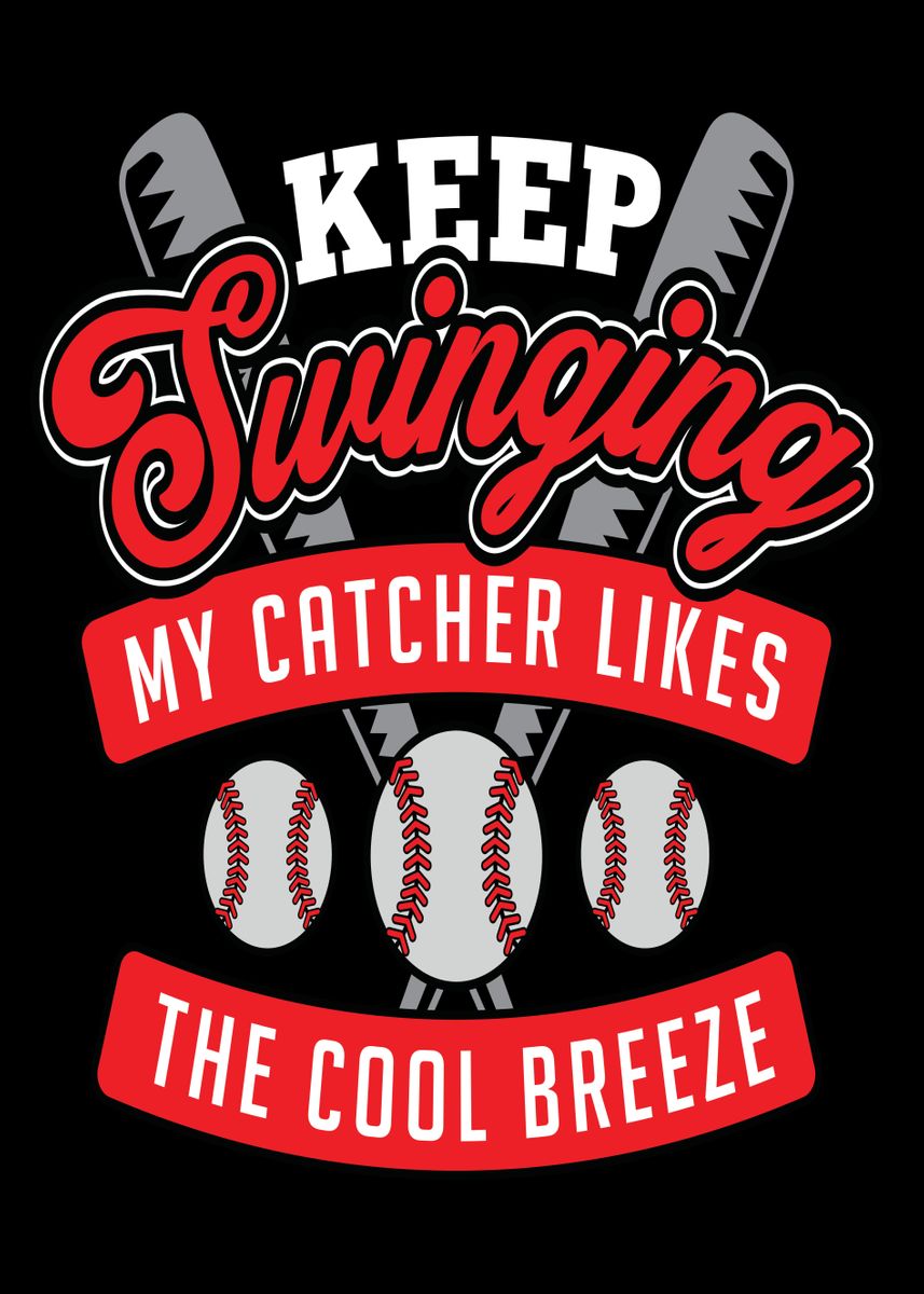 'Baseball Baseball Bat' Poster by Steven Zimmer | Displate