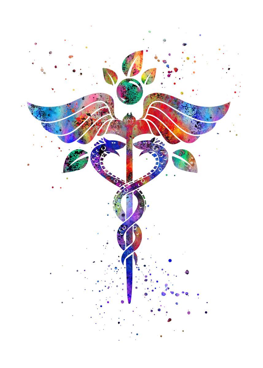 'Homeopathic symbol ' Poster, picture, metal print, paint by ...