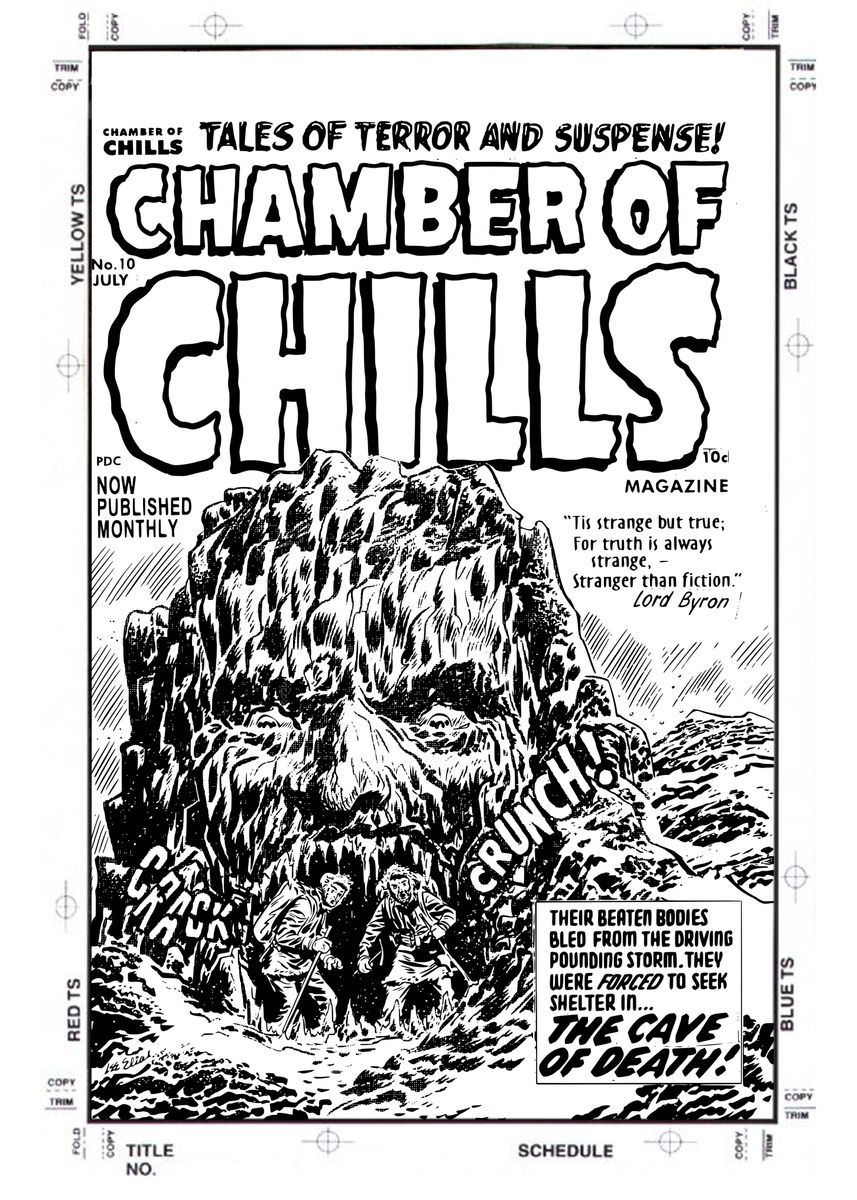 'CHAMBER OF CHILLS 10' Poster, picture, metal print, paint by Atomic ...
