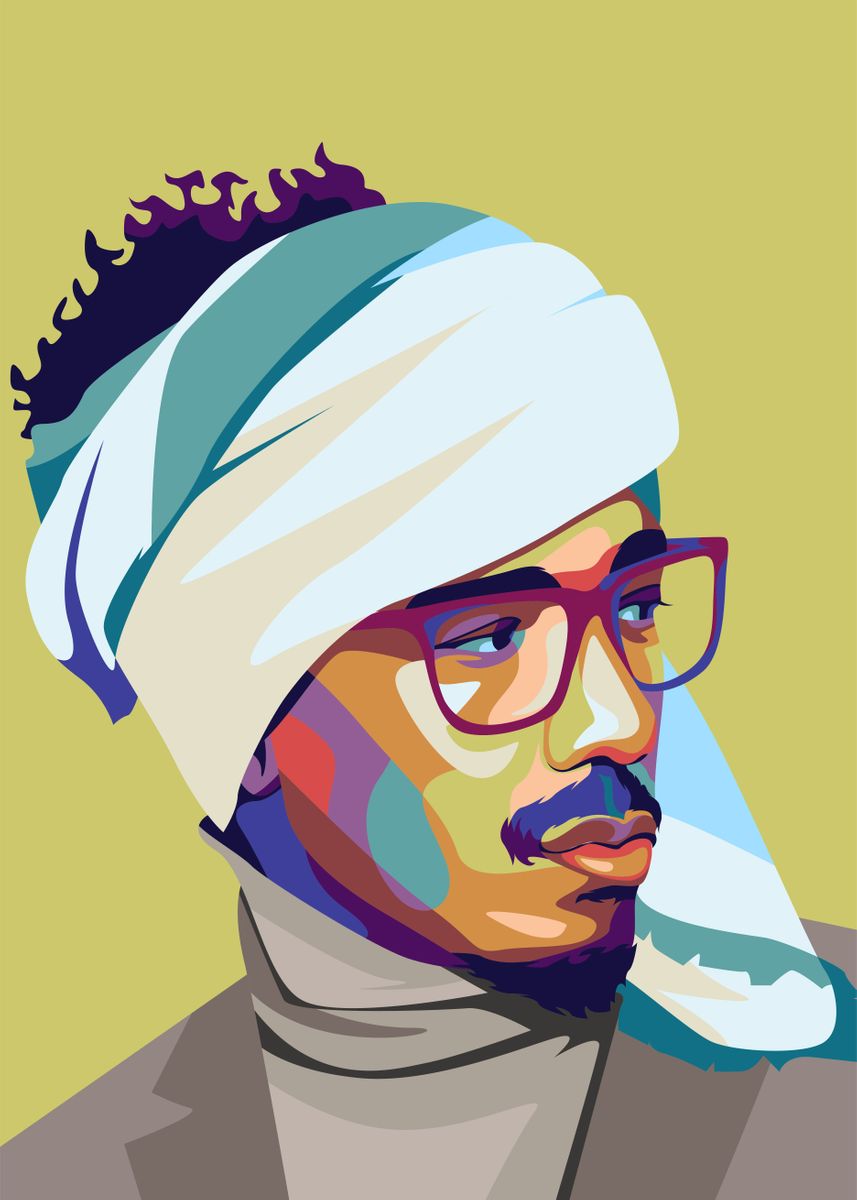 'Nick Cannon pop art style' Poster, picture, metal print, paint by bayu ...