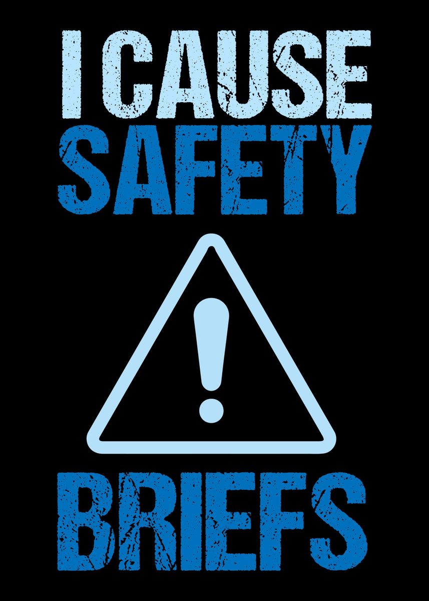 'Safety Officer Volunteer' Poster, picture, metal print, paint by ...