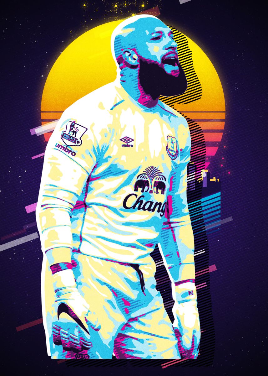 'Soccer Player of all time' Poster, picture, metal print, paint by ...