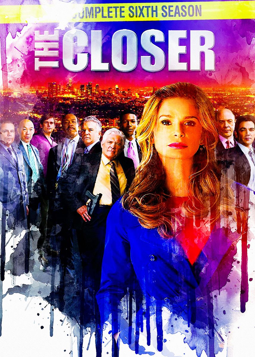 'The Closer' Poster, picture, metal print, paint by Kaye Luca | Displate