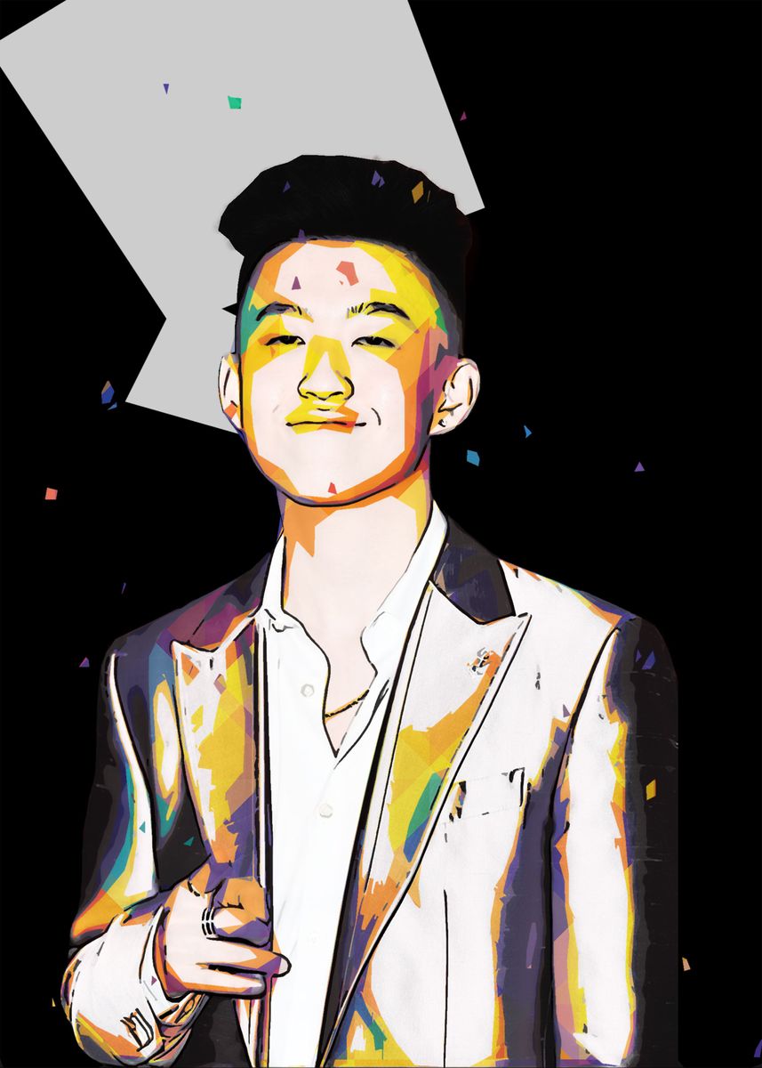 'Rich Brian' Poster, picture, metal print, paint by OOM TEAM | Displate