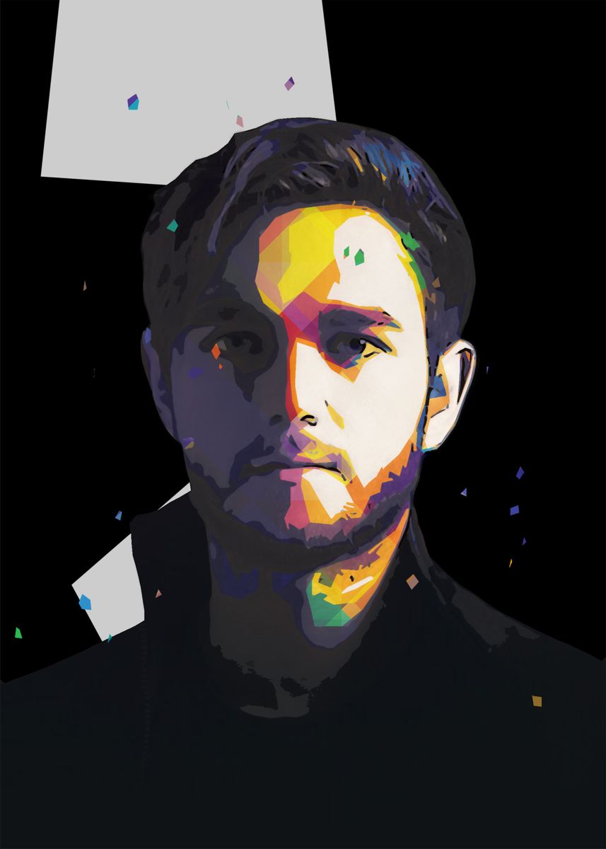 'Zedd ' Poster, picture, metal print, paint by MDA STUDIO | Displate