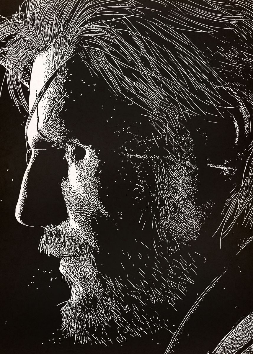 'Big Boss' Poster, picture, metal print, paint by Rian setiadi | Displate