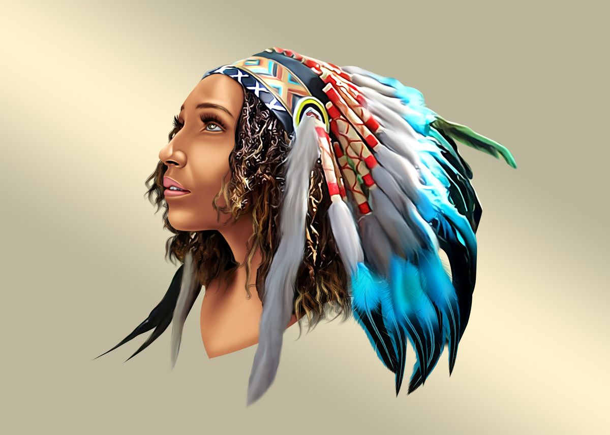 'Indian woman smudge ' Poster by Ardian Syah | Displate