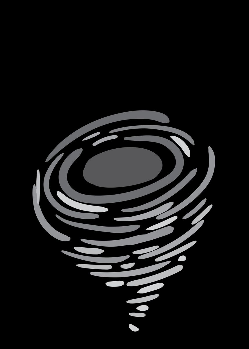 'Torondo Twister Hunter Str' Poster, picture, metal print, paint by ...