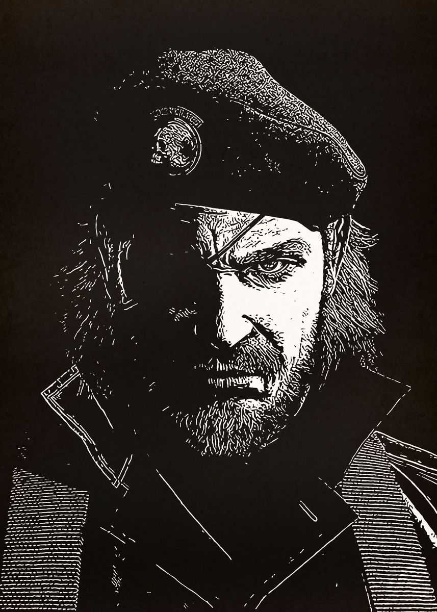'Big Boss' Poster, picture, metal print, paint by Rian setiadi | Displate