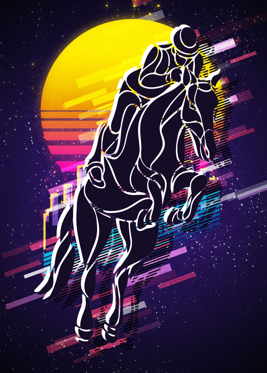 'Horse racing' Poster by copeland | Displate