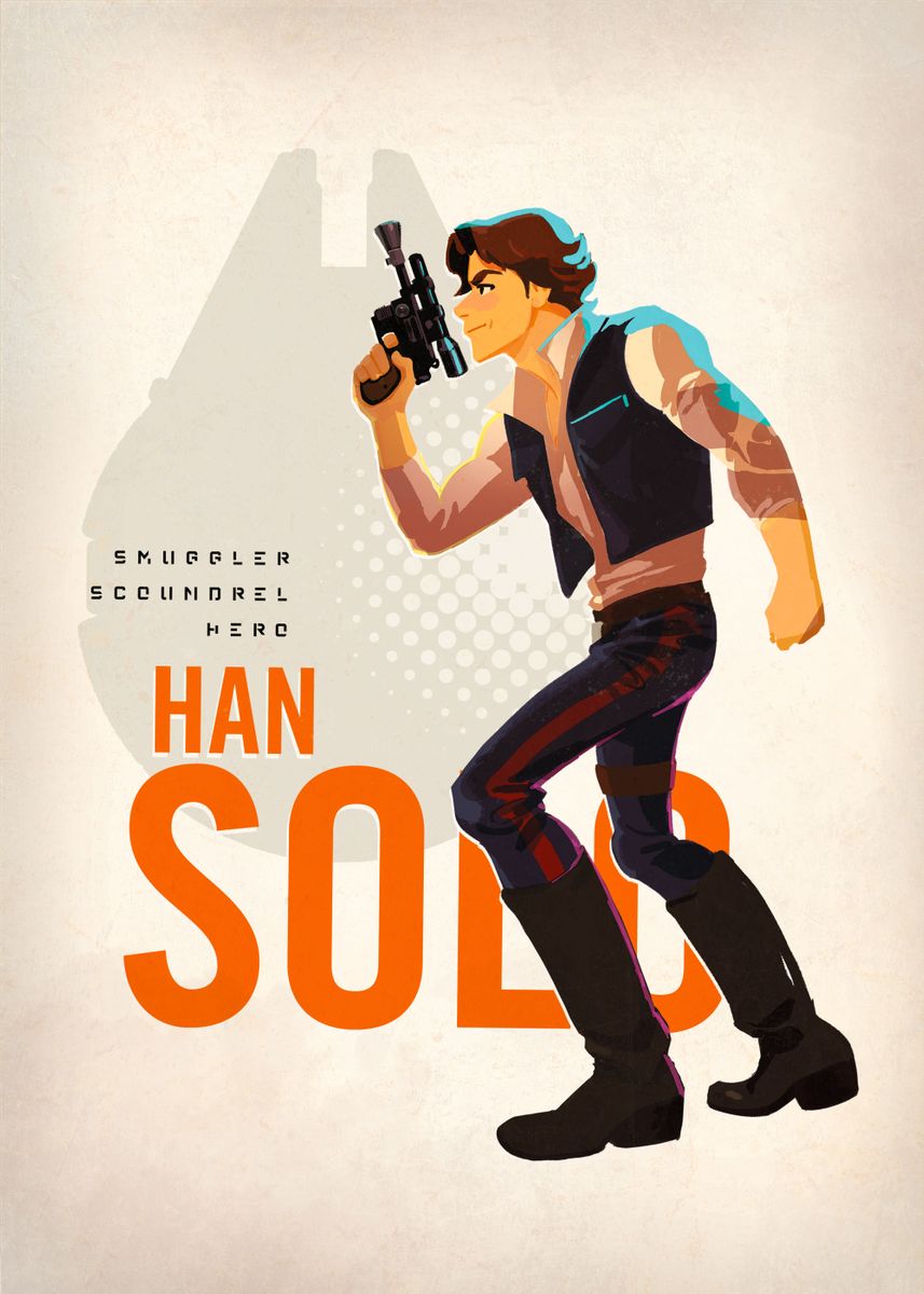 'Smuggler' Poster by Star Wars | Displate