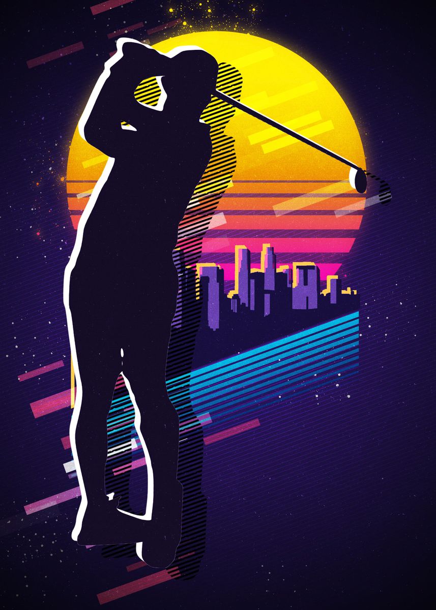 'Golf' Poster by Moranroy | Displate