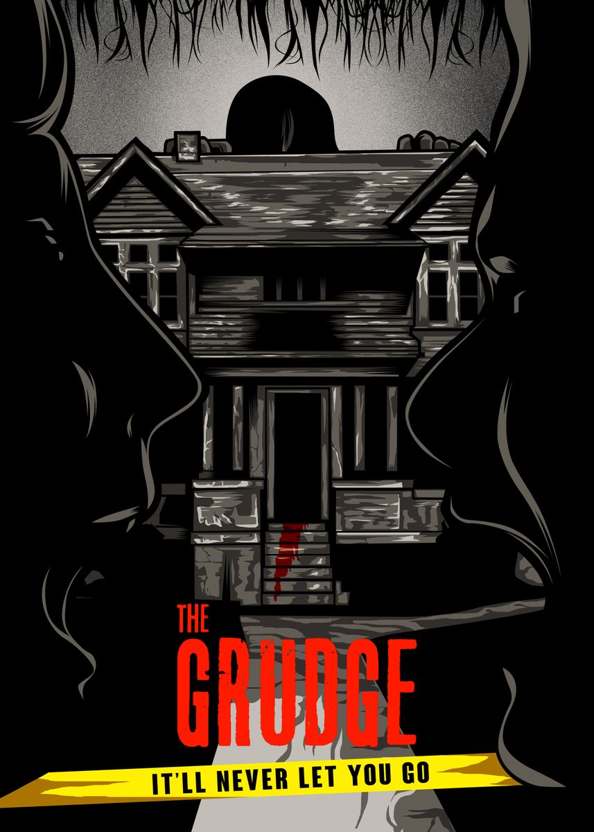 'The Grudge' Poster by Mark Eraldo | Displate