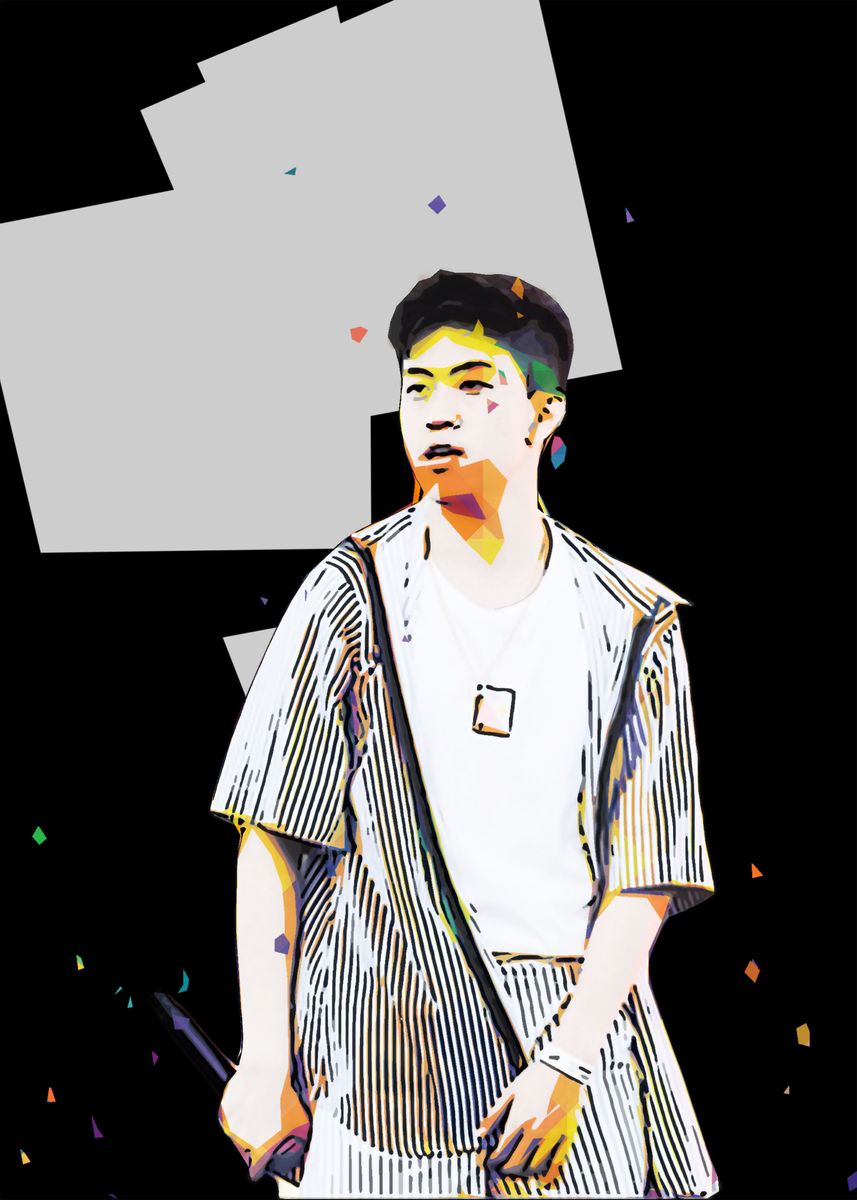 'Rich Brian' Poster, picture, metal print, paint by OOM TEAM | Displate